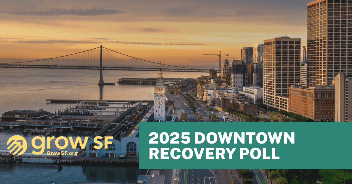 Q1 2025 Poll on downtown recovery | GrowSF.org