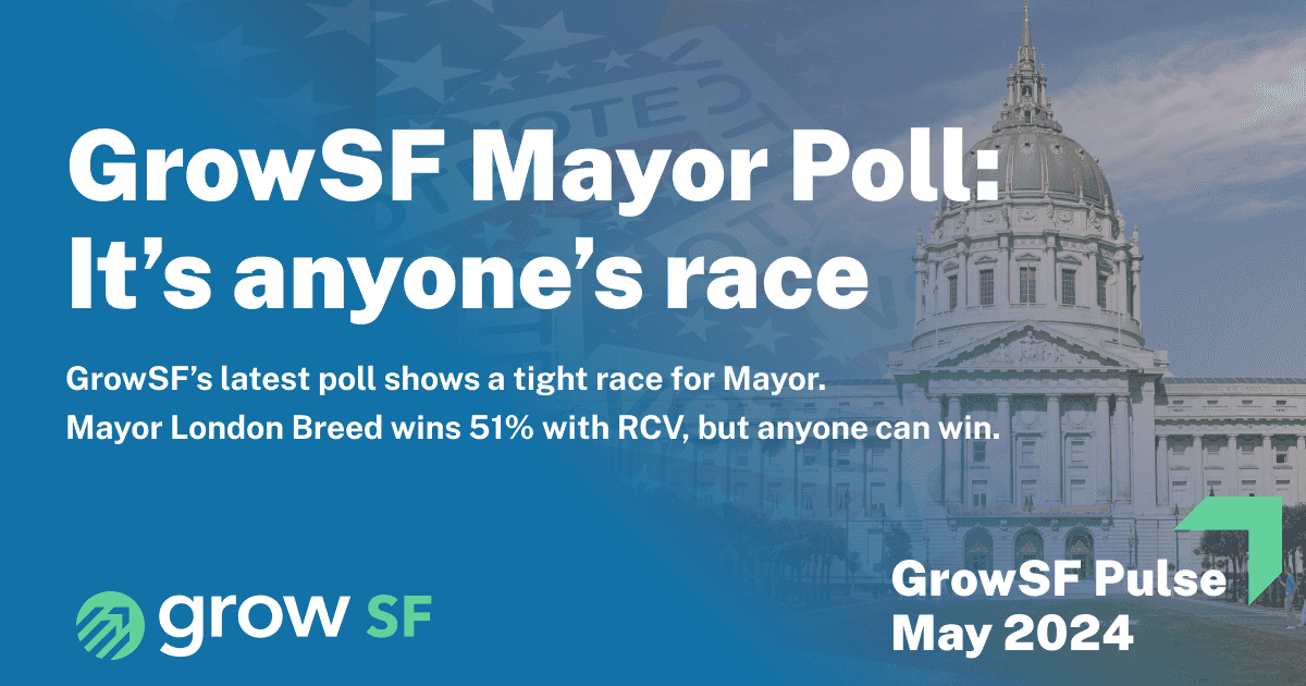 May 2024 Mayoral Poll Results | GrowSF.org